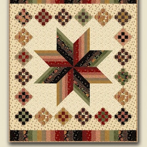 STRIPPY Star-quilt Pattern-nancy Rink-pieced Quilt Pattern - Etsy