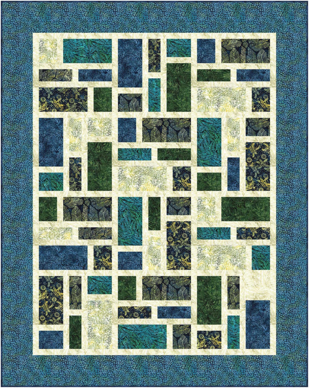 Pavers Quilt Pattern PDF Quilt Pattern-pieced Quilt Pattern by Kari ...