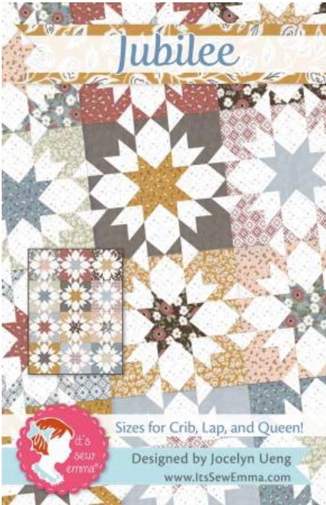 Jubilee-quilt Pattern-its Sew Emma - Etsy