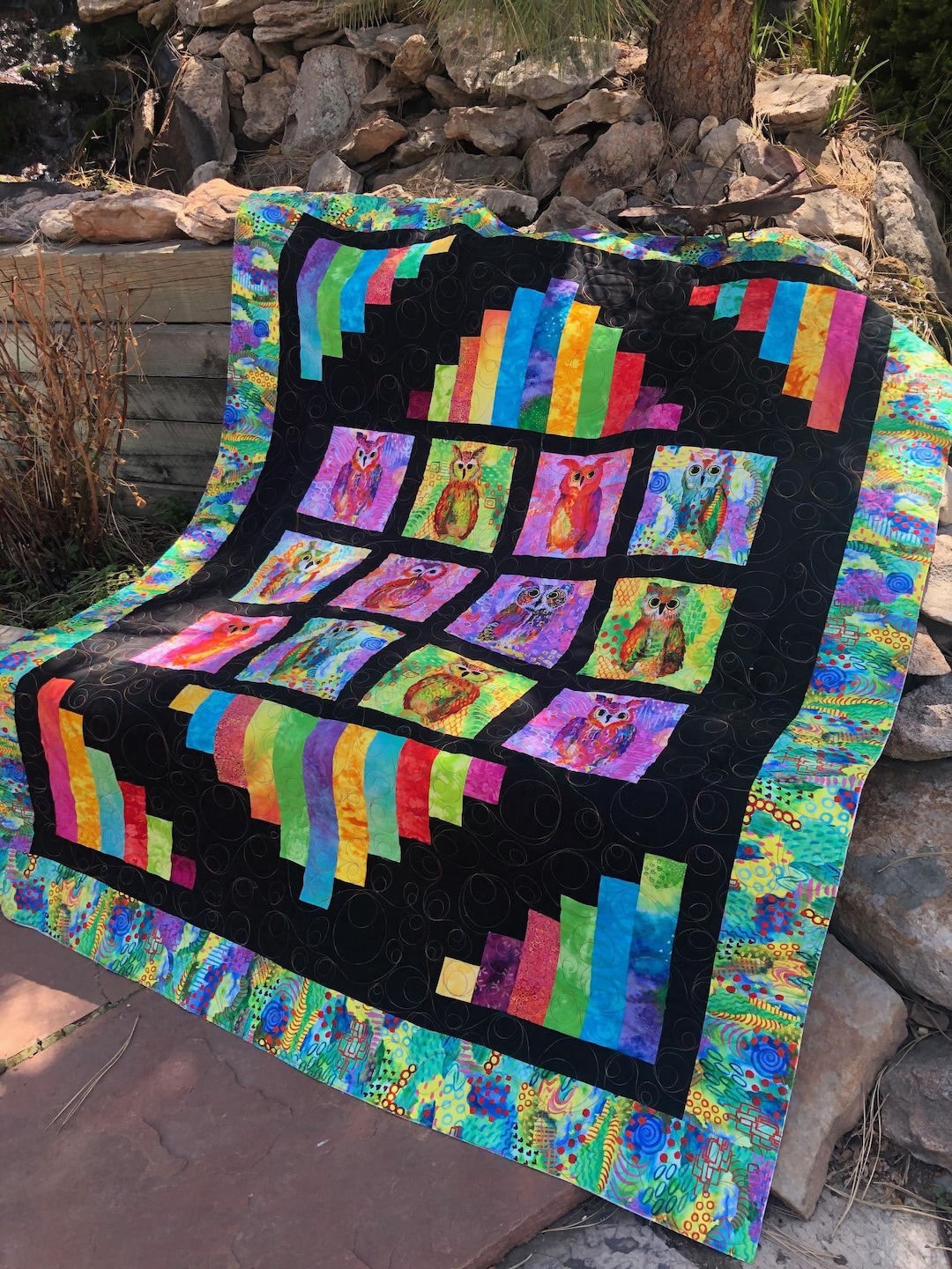 Pickets Quilt Pattern PDF Quilt Pattern-panel Quilt Pattern by Kari ...