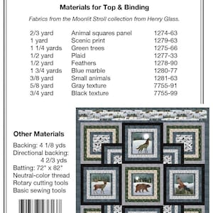 Step Into Moonlight Quilt Pattern PDF Quilt Pattern-pine Tree Country ...