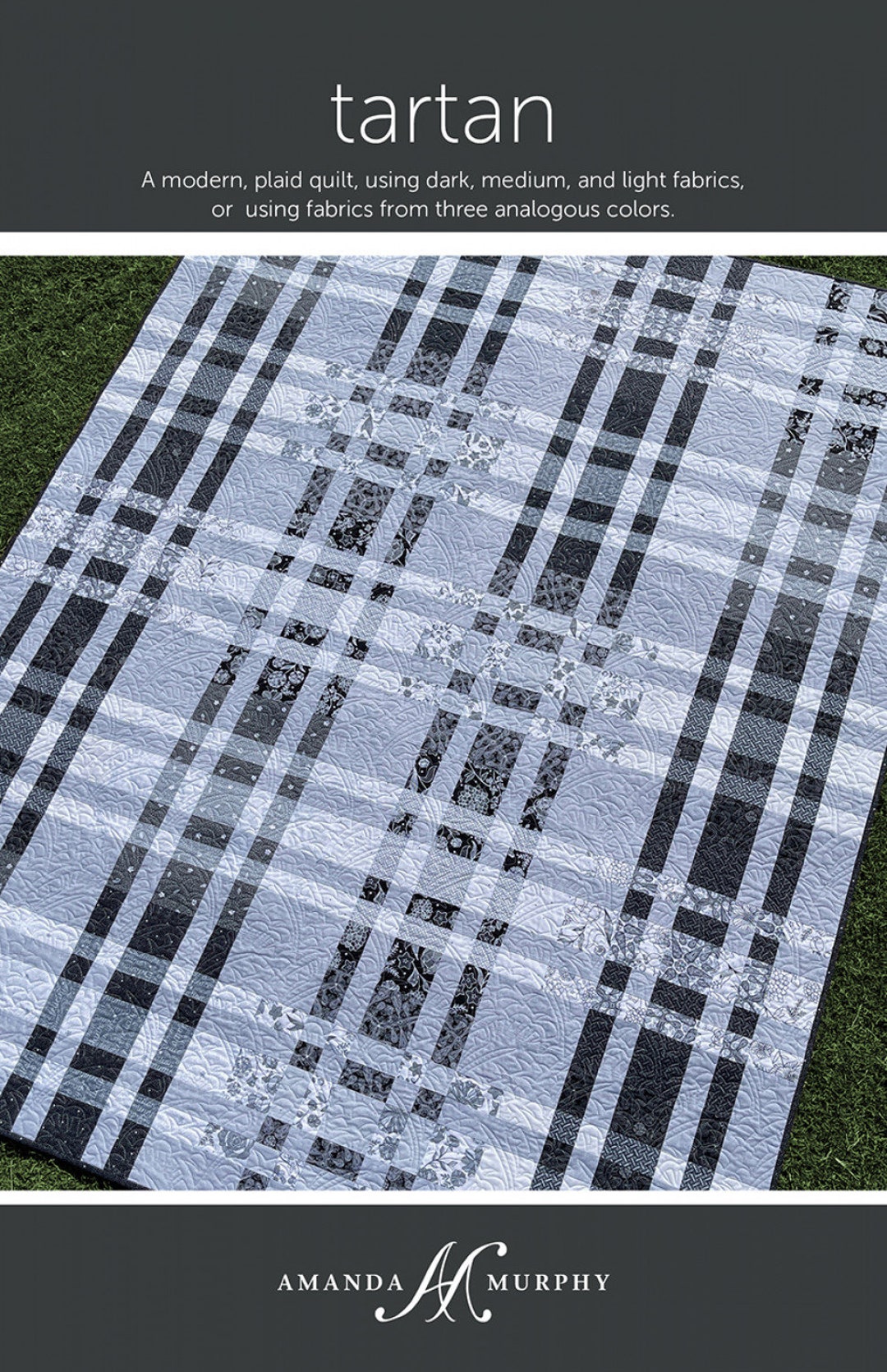 Tartan Quilt Pattern-amanda Murphy Designs Quilt - Etsy