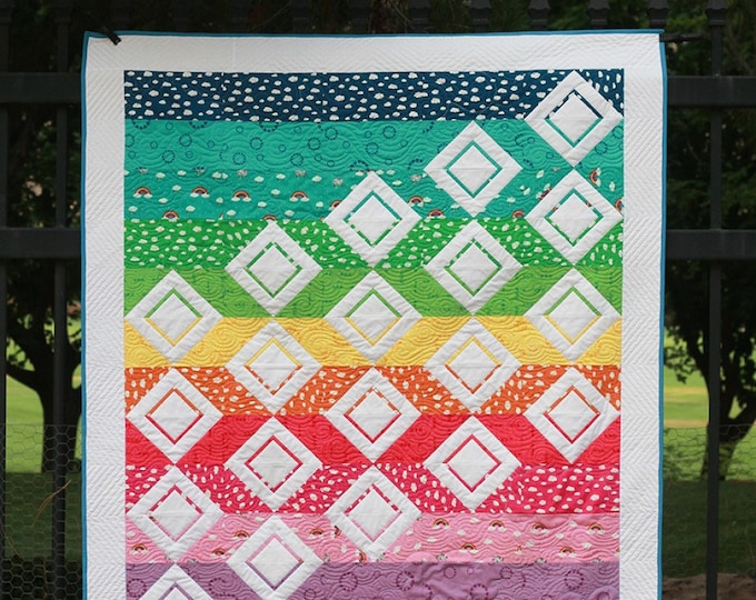 LADDERS Quilt Pattern-quilting Renditions-panel Quilt Pattern - Etsy