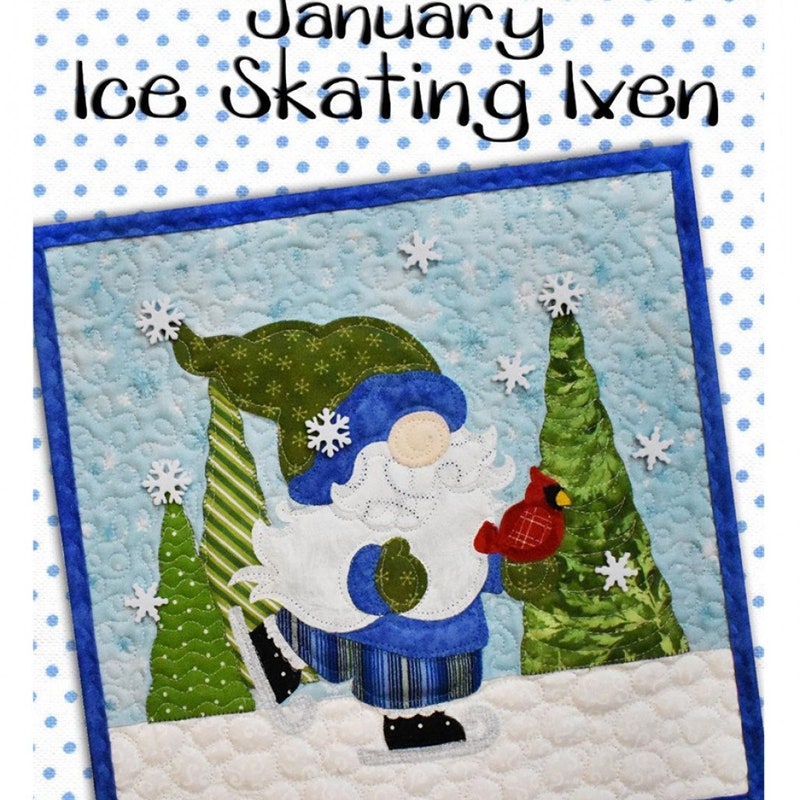 Gnome Quilt Block - Etsy