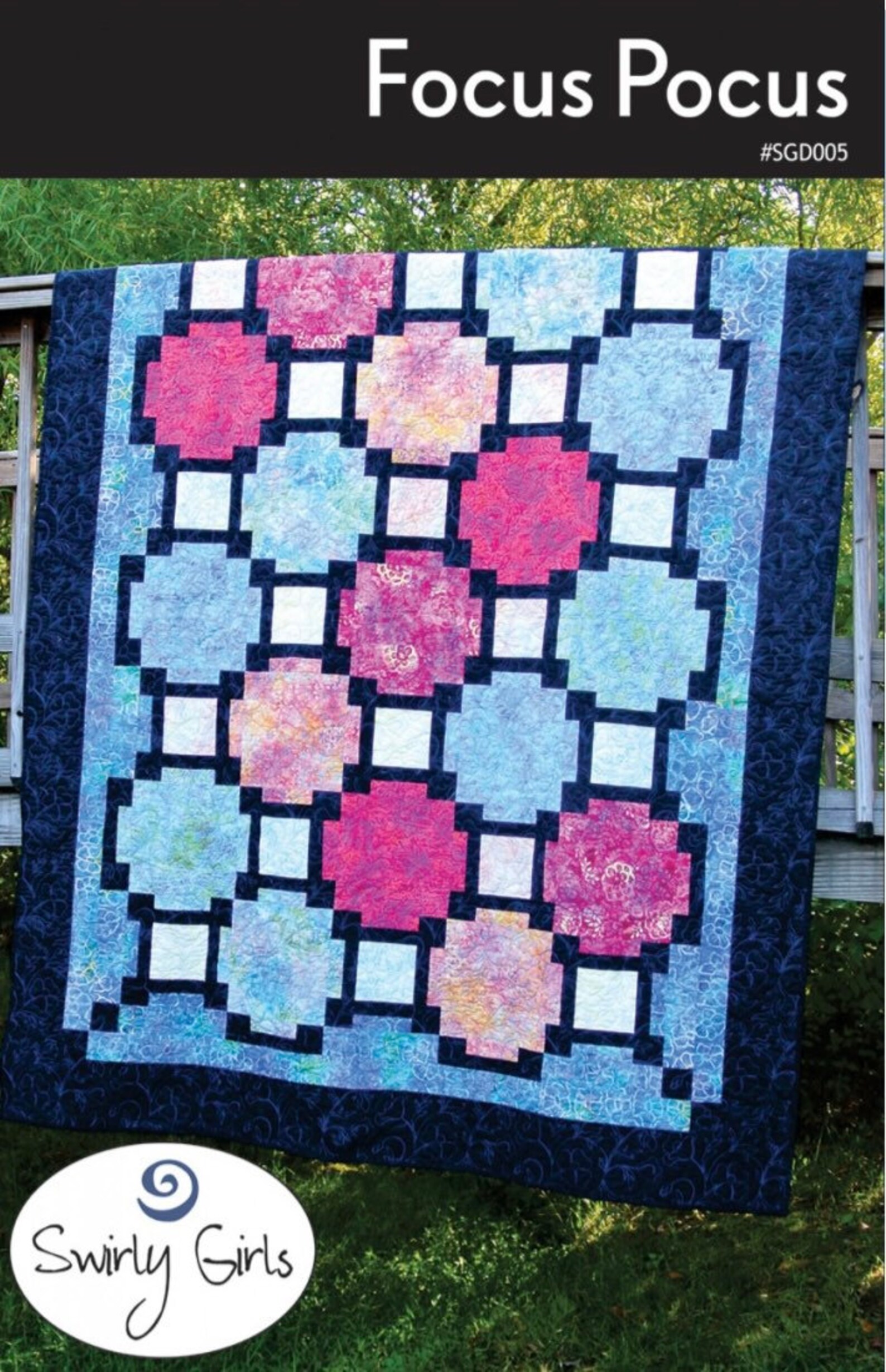 Focus Pocus Quilt Pattern-swirly Girls Quilt Pattern Quilt | Etsy