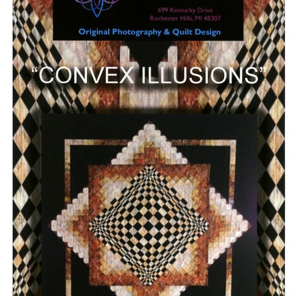 Optical Illusion Quilt Pattern - Etsy