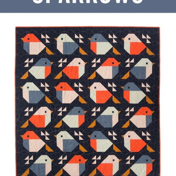 Sparrow Quilt Pattern - Etsy
