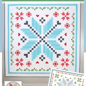 Winter Magic Quilt Pattern-a Bright Corner-andy Knowlton-snowflake ...