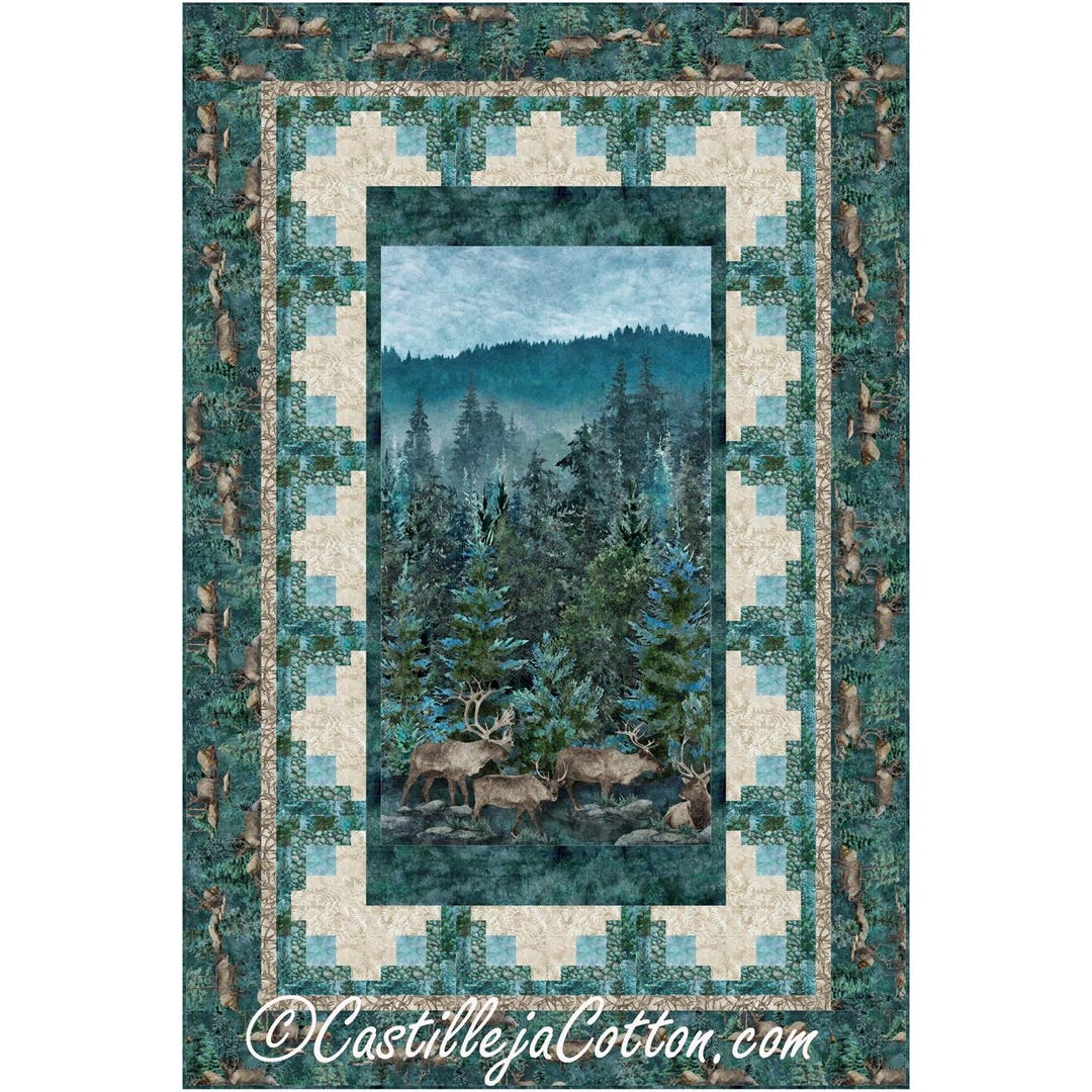 Deer Migration Panel Quilt Pattern PDF Quilt Pattern-diane Mcgregor ...