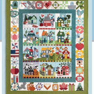 Frost Hill on Wander Lane Quilt Pattern-appliqué Quilt Pattern-art to ...