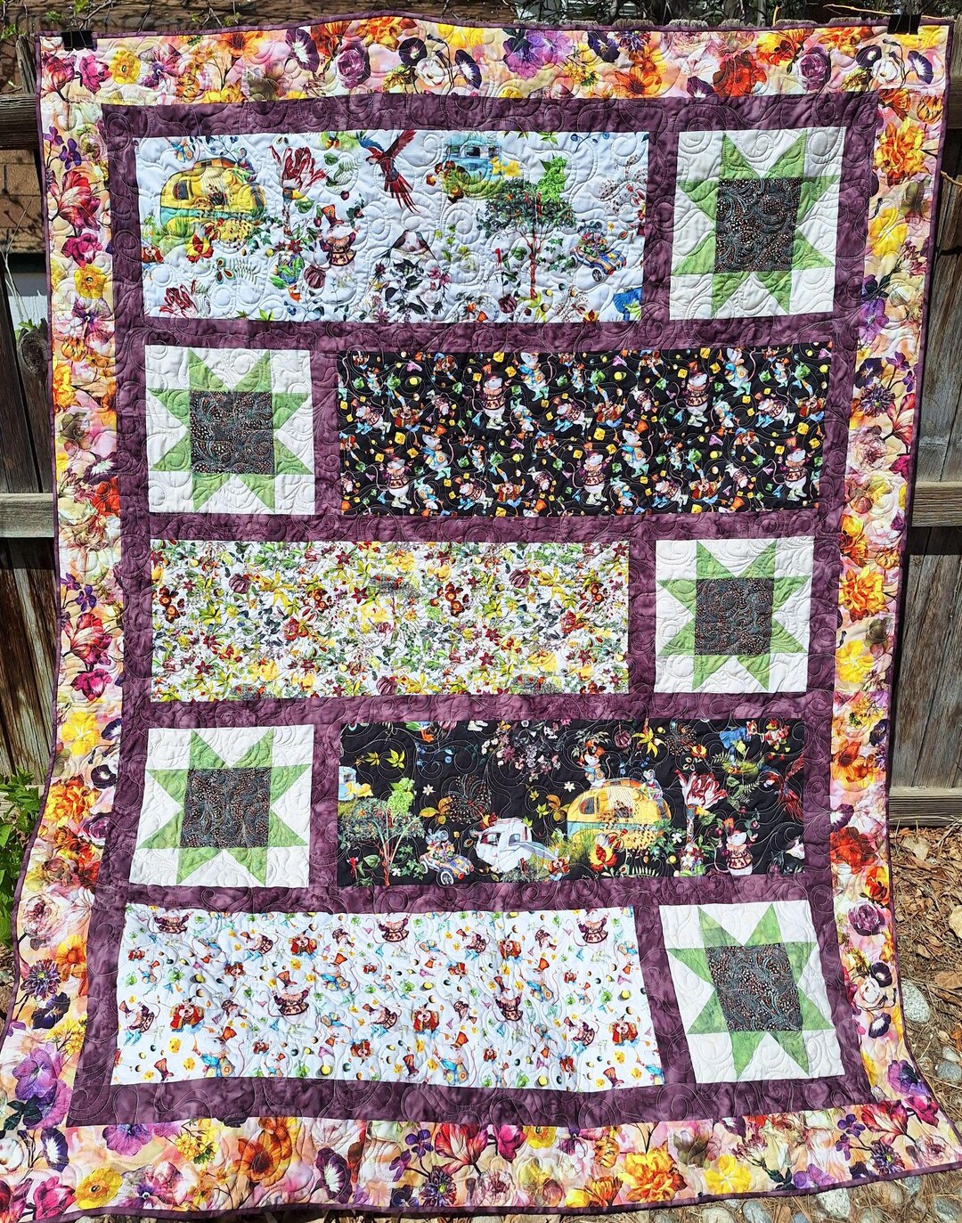 About Face Quilt Pattern PDF Quilt Pattern-pieced Quilt Pattern by Kari ...