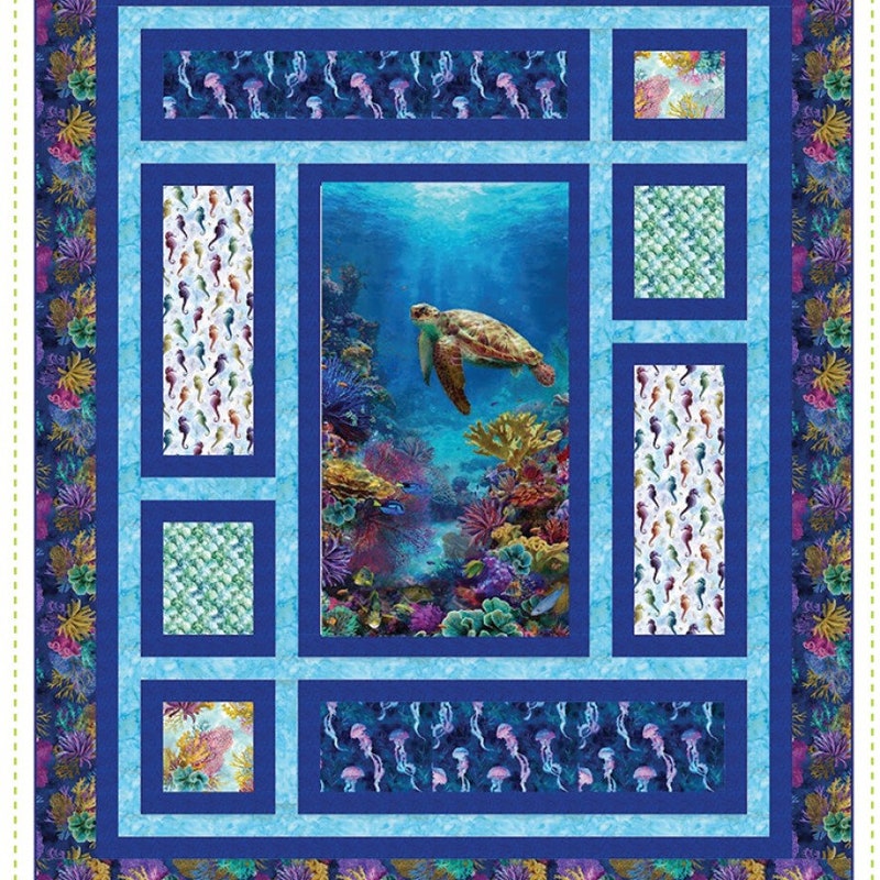 Panel Quilt Pattern - Etsy