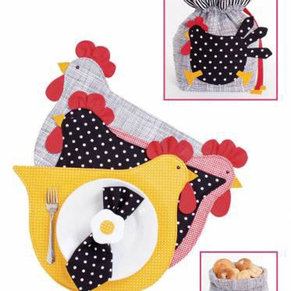 Chicken Table Runner Pattern - Etsy