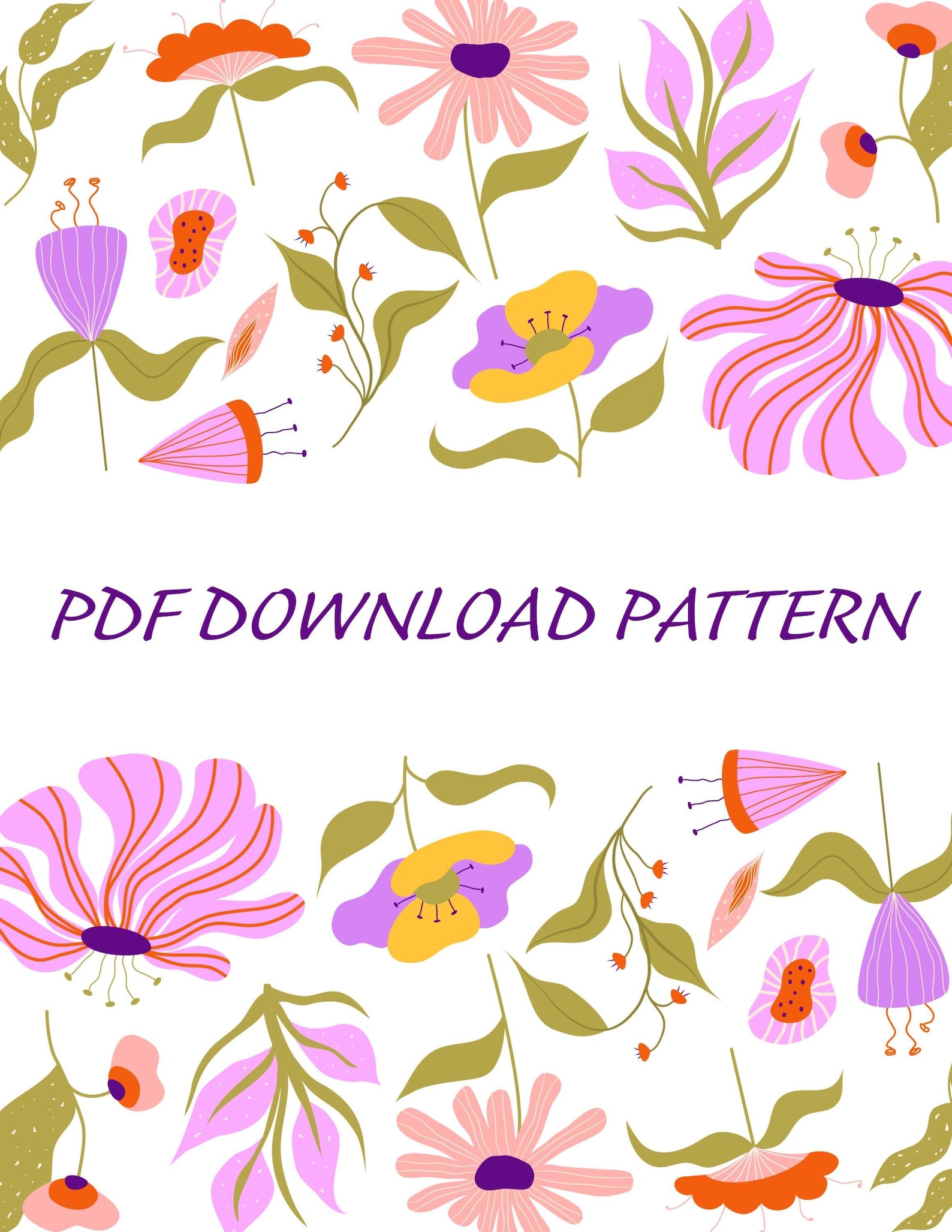 Folklore Quilt Pattern – PDF Download – Fat Quarter Friendly Lap Quilt ...