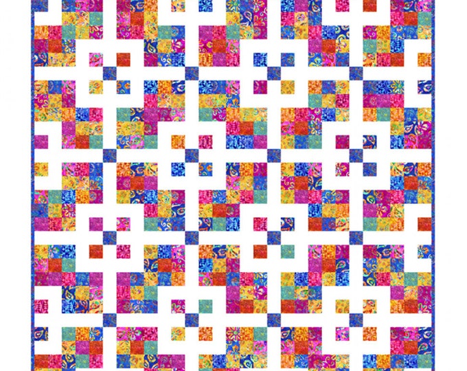 Grid Pop Quilt Pattern-busy Hands Quilt Pattern-myra Barnes Quilt ...