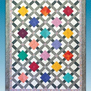 Skylight Quilt Pattern PDF Quilt Pattern-pieced Quilt Pattern by Black ...