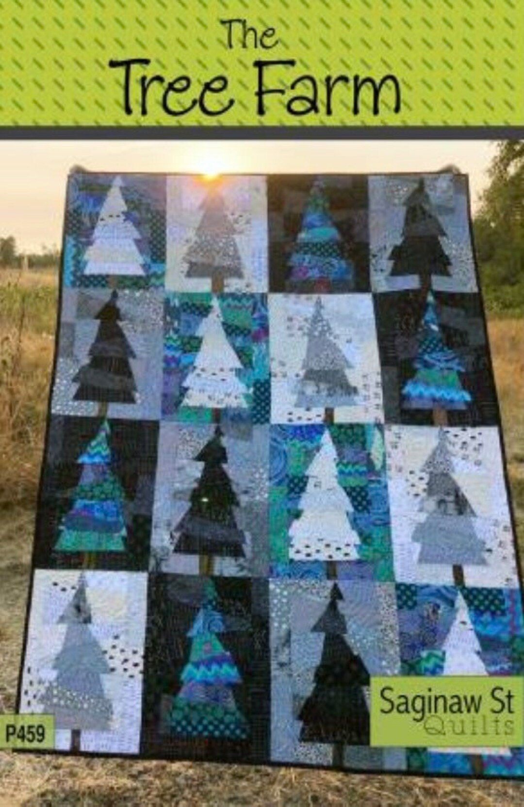 The Tree Farm Quilt Pattern-saginaw Street Quilt Co-quilt Pattern - Etsy
