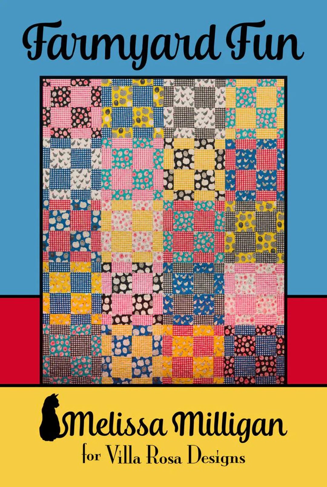 Farmyard Fun Quilt Pattern PDF Quilt Pattern-villa Rosa Instant ...