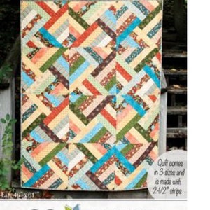 Strip Search Quilt Pattern-g E Designs-jelly Roll Quilt Pattern - Etsy