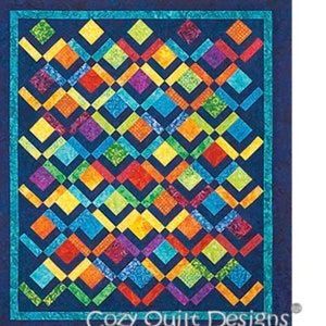 Three Layer Cake-quilt Pattern Cozy Strip Club Quilt Pattern-precut ...