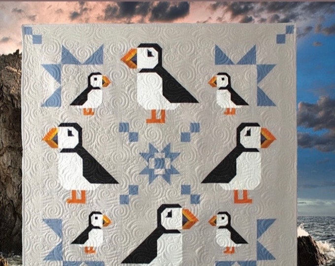 Nothin' Like a Puffin Quilt Pattern Booklet by Art East - Etsy