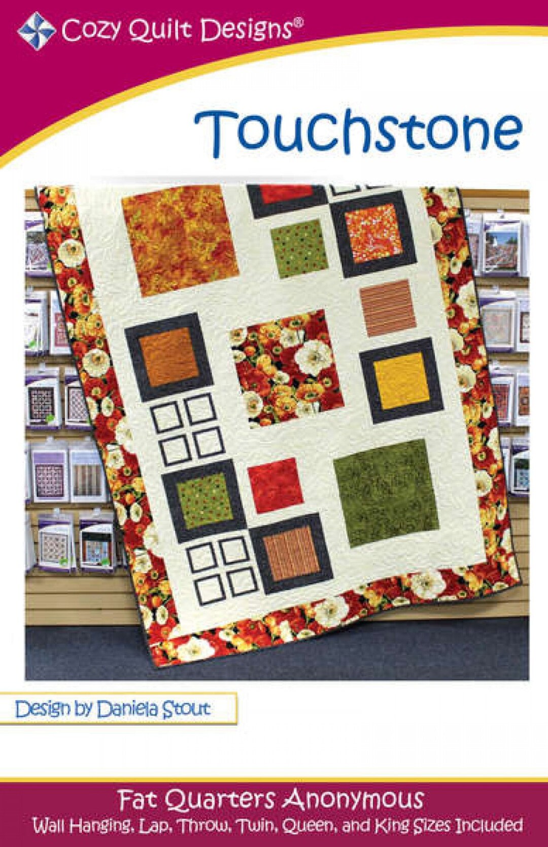 Touchstone Quilt Pattern Cozy Quilt Designs-daniella - Etsy