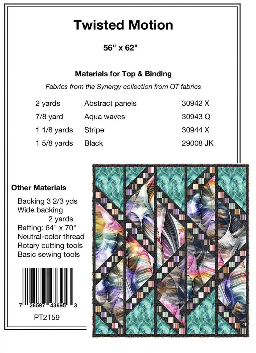 Twisted Motion Quilt Pattern PDF Quilt Pattern-pine Tree Country Quilts ...