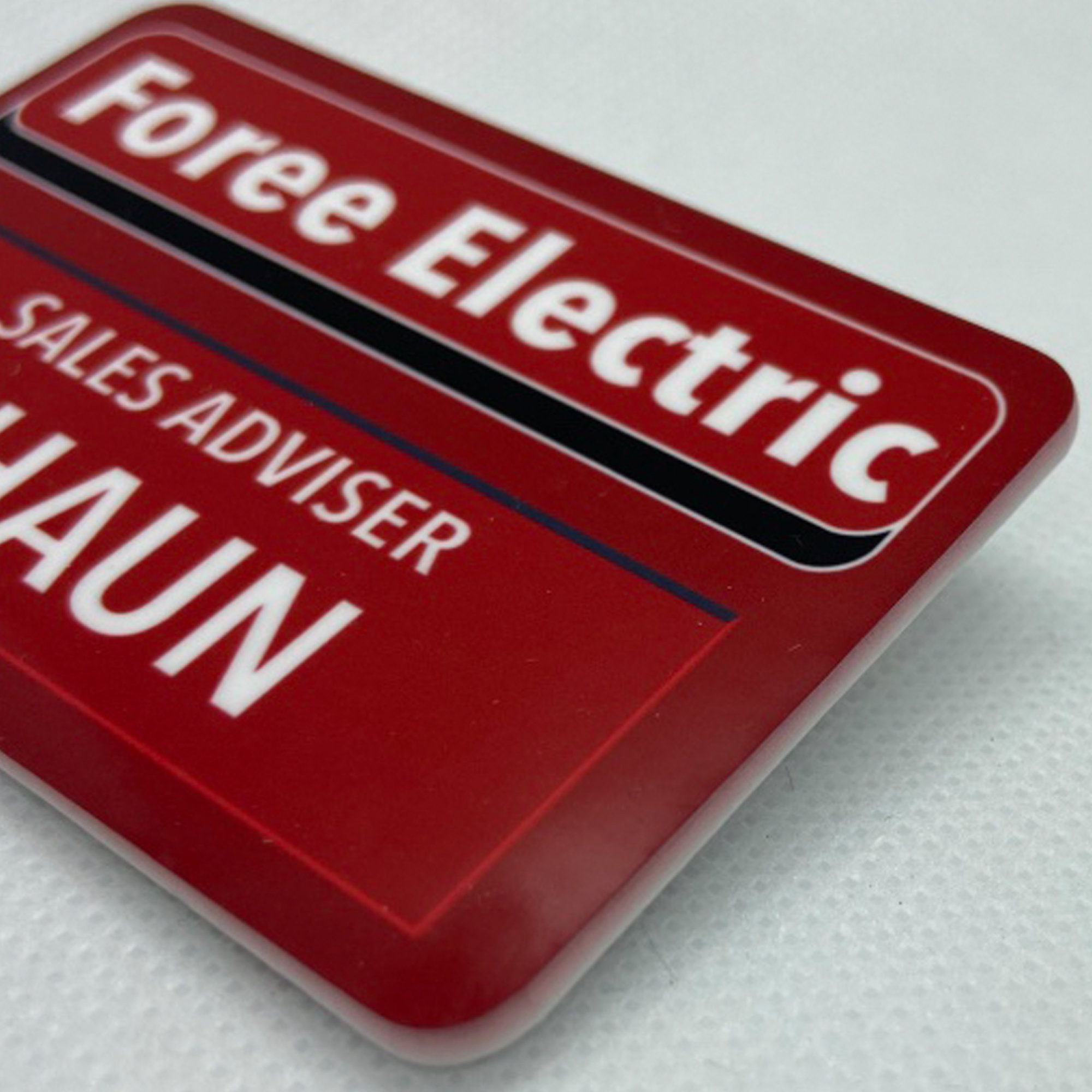 FOREE ELECTRIC Shaun of the Dead - Staff Name Badge - Novelty / Fancy ...