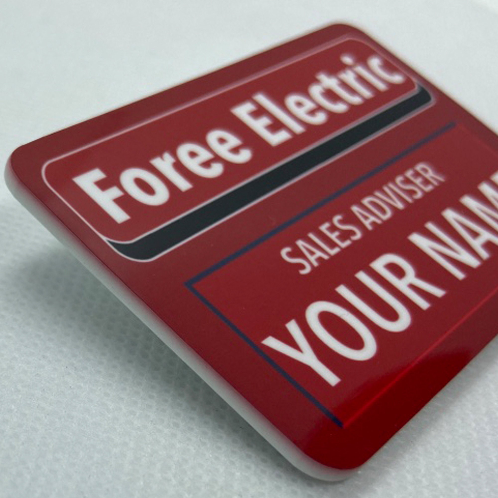 FOREE ELECTRIC Shaun of the Dead - Staff Name Badge - Novelty / Fancy ...