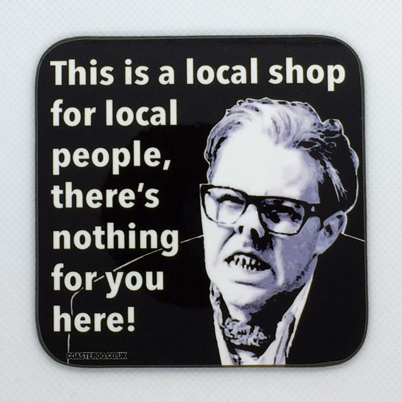 LEAGUE of GENTLEMEN Drinks Coaster local Shop - Etsy