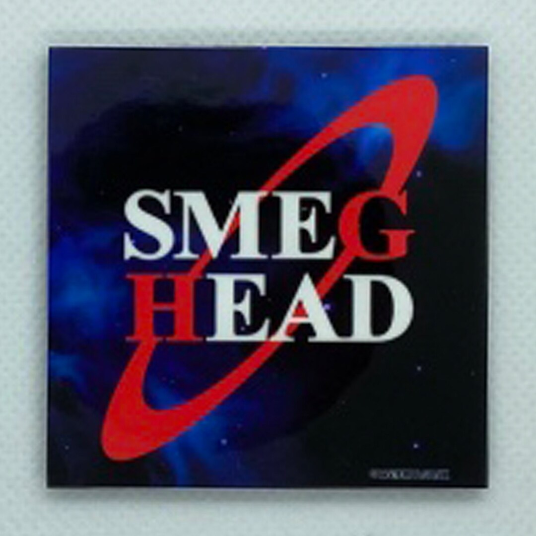 RED DWARF Fridge Magnet smeg Head Logo Parody Hardboard / Gloss Finish ...