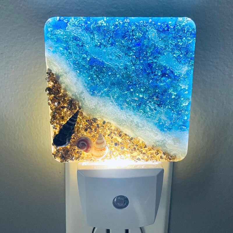 Seashell Night Light - Etsy
