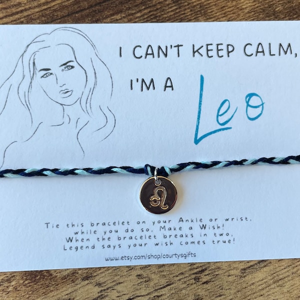 Leo Zodiac - Etsy