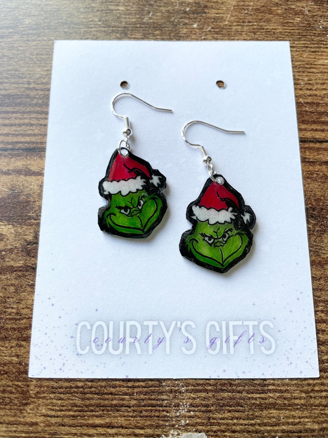 Grinchy Earrings Grinch Jewelry for Women Christmas Earrings for Girls ...