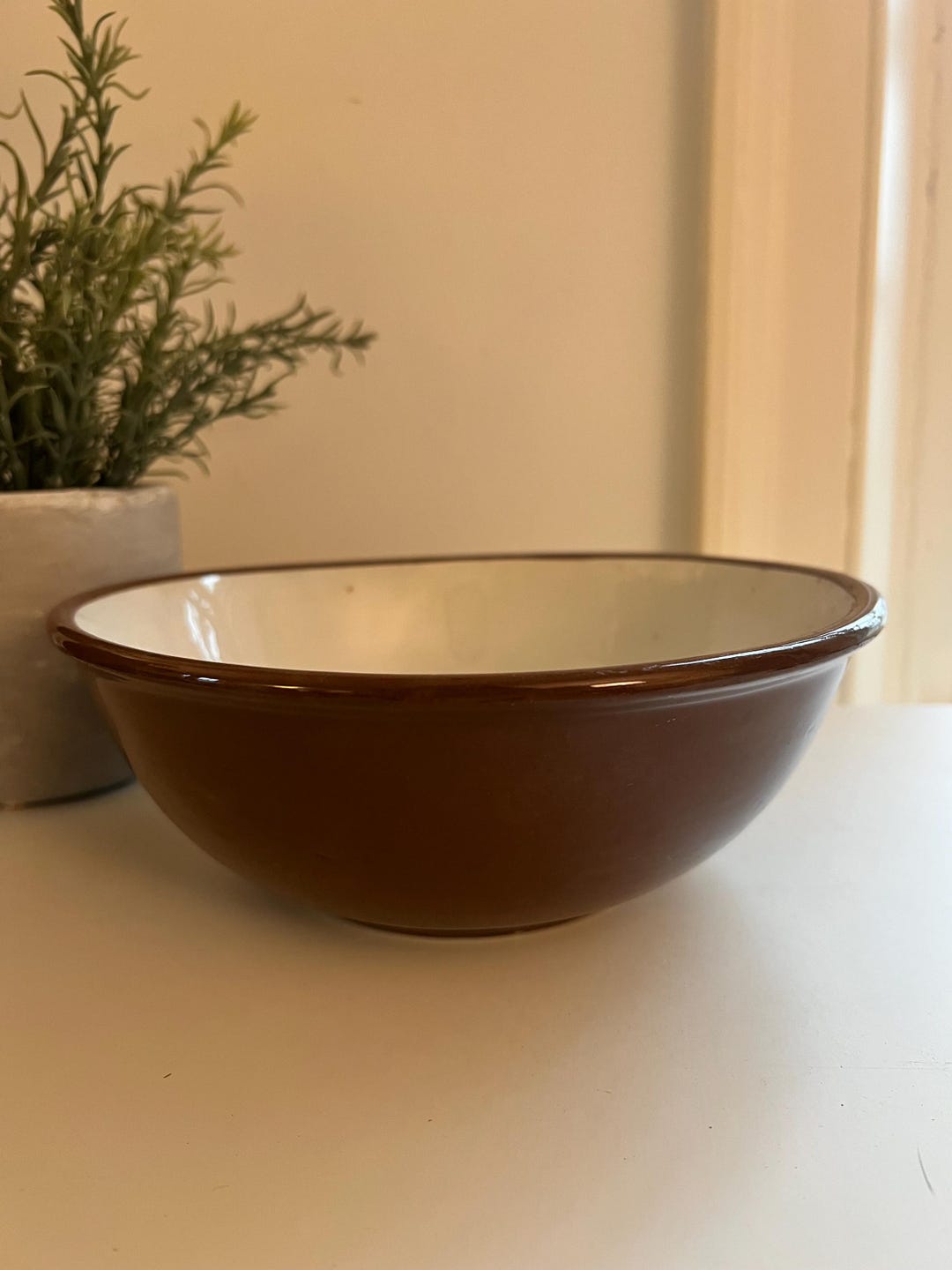Antique Mixing Bowl, Cambridge Art Pottery Guernsey Cooking Ware - Etsy