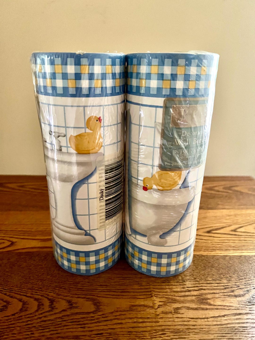 Vintage Rubber Duck Wallpaper Border, 2 Rolls - Etsy