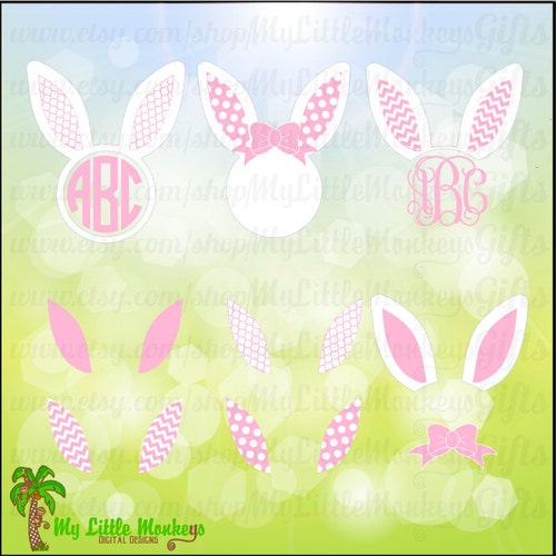 Bunny Ears .PNG .SVG Digital Download - Etsy