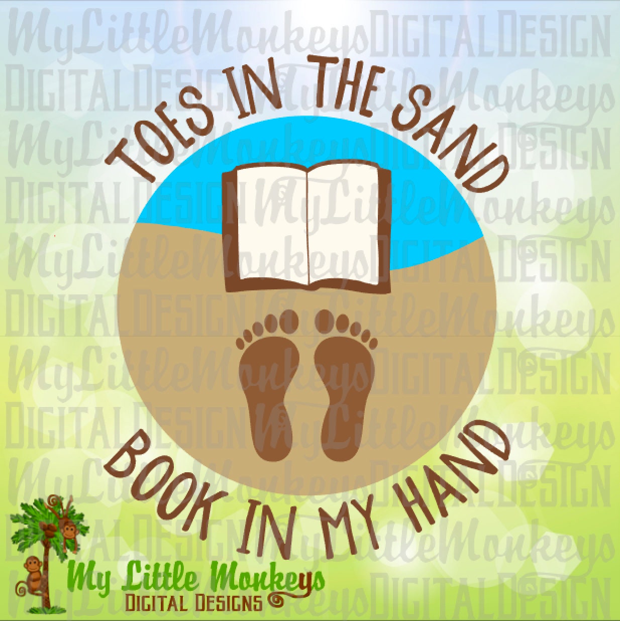Paper Papercraft Paper, Party & Kids Toes in the sand a good book in my ...