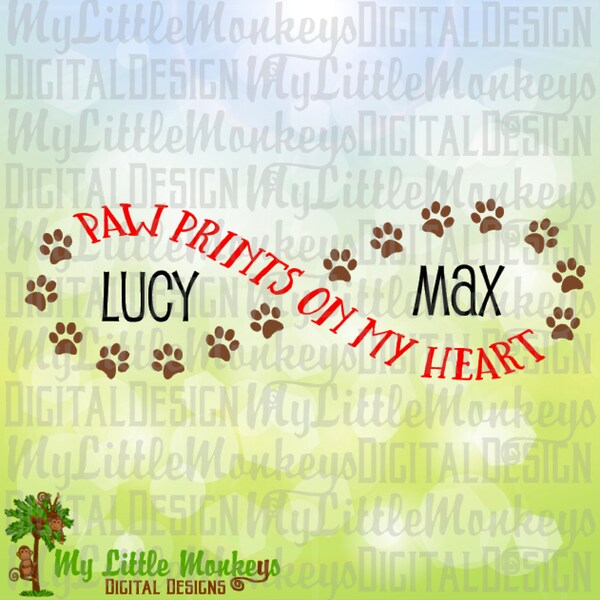 Infinity Paw Svg - Etsy