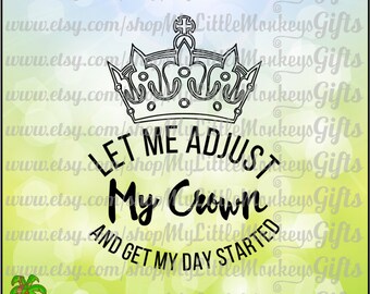 Adjust My Crown | Etsy