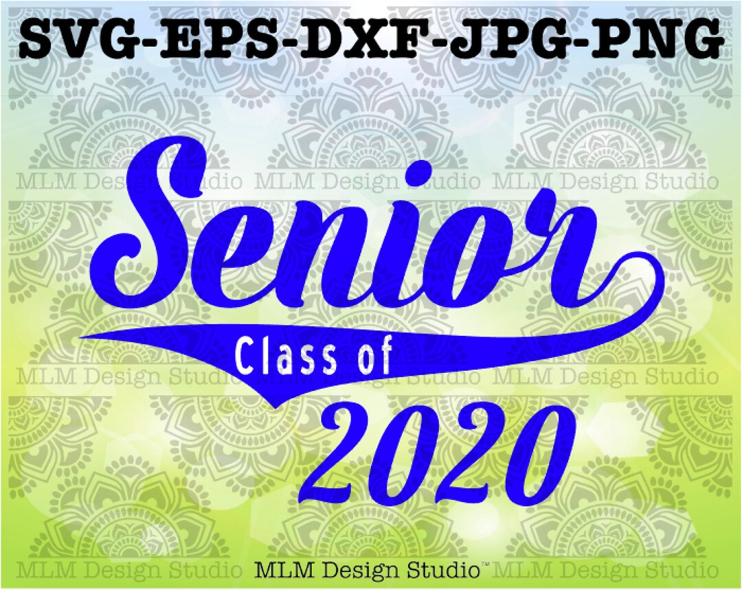 Senior Class of 2018 Graduation Design Commercial Use SVG - Etsy