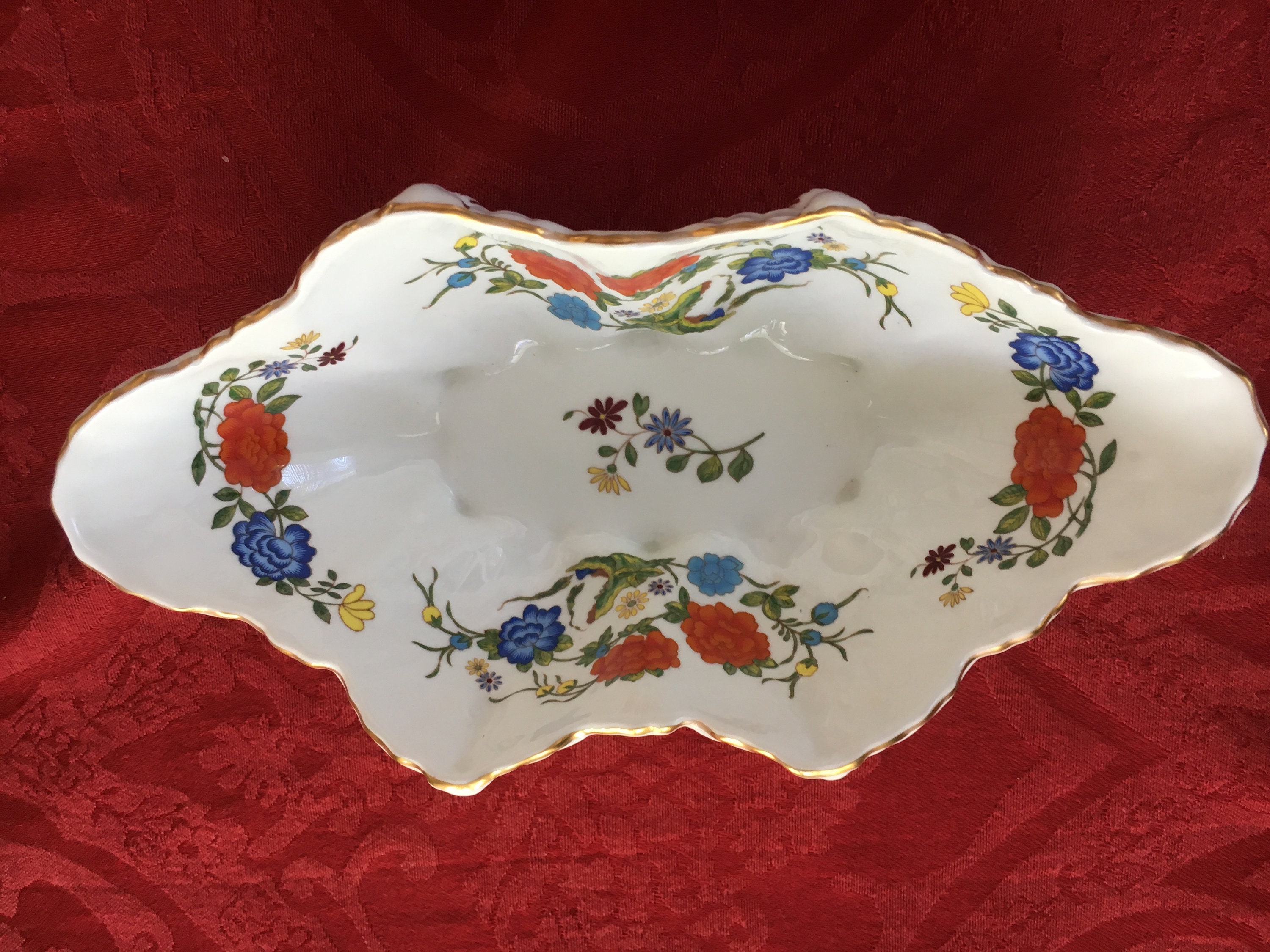 AYNSLEY English Bone China, Famille Rose Pattern, Vintage, Decorative ...