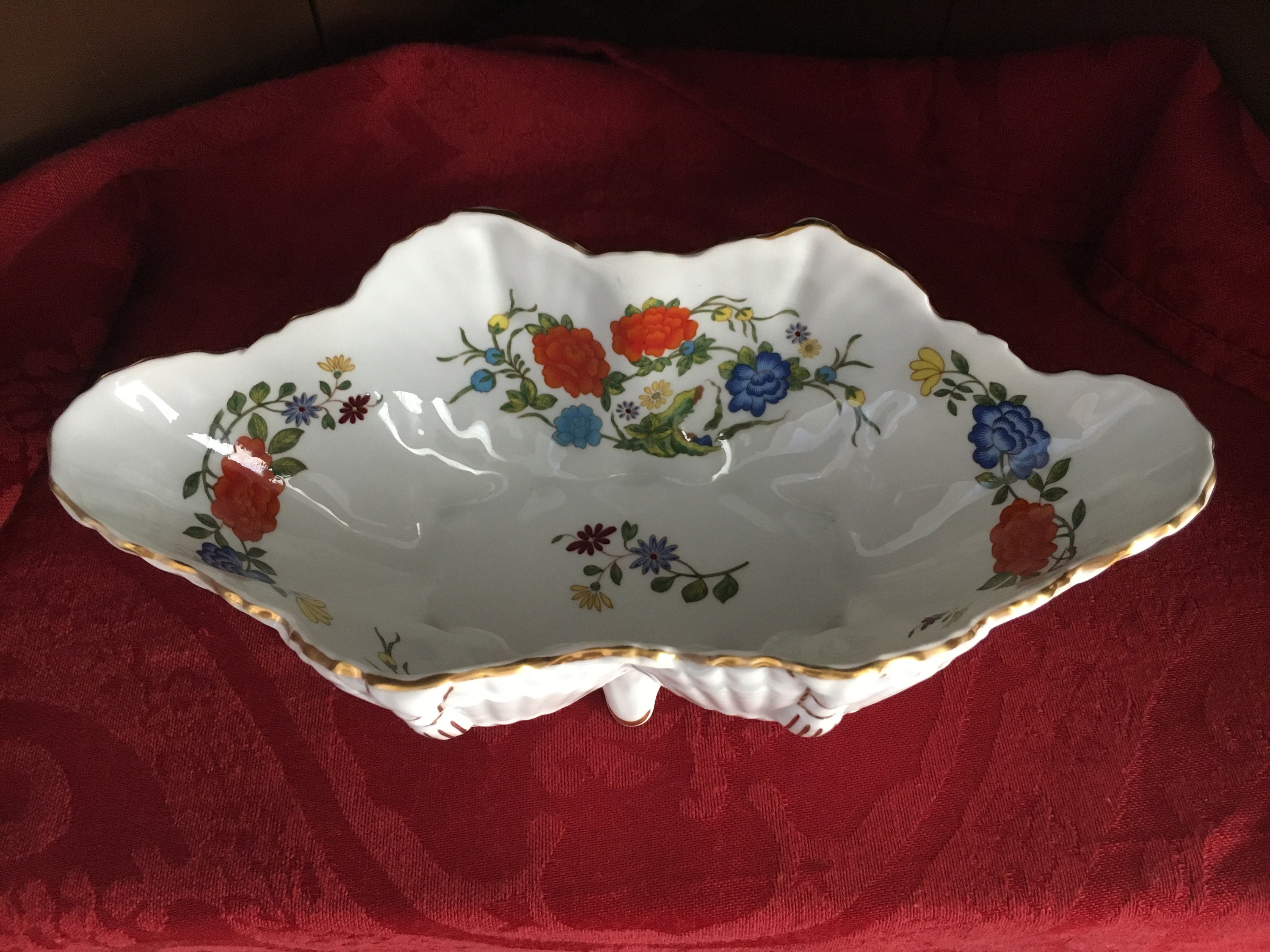 AYNSLEY English Bone China, Famille Rose Pattern, Vintage, Decorative ...
