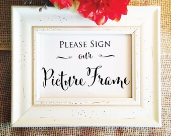 Sign Our Frame | Etsy