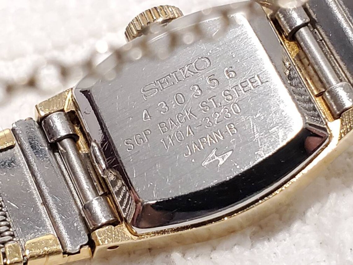 Vintage Seiko Rainbow Wind up Gold Plated Women's Watch | Etsy