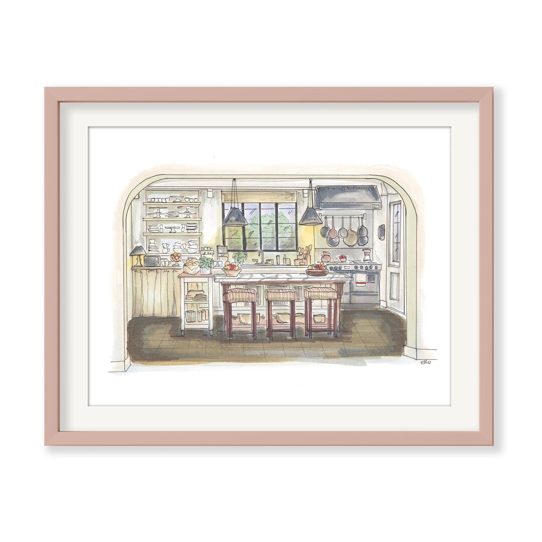 Iconic Kitchen Art Print - Etsy