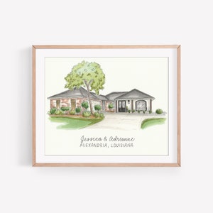 GIFT CERTIFICATE for Custom House Drawing - Etsy