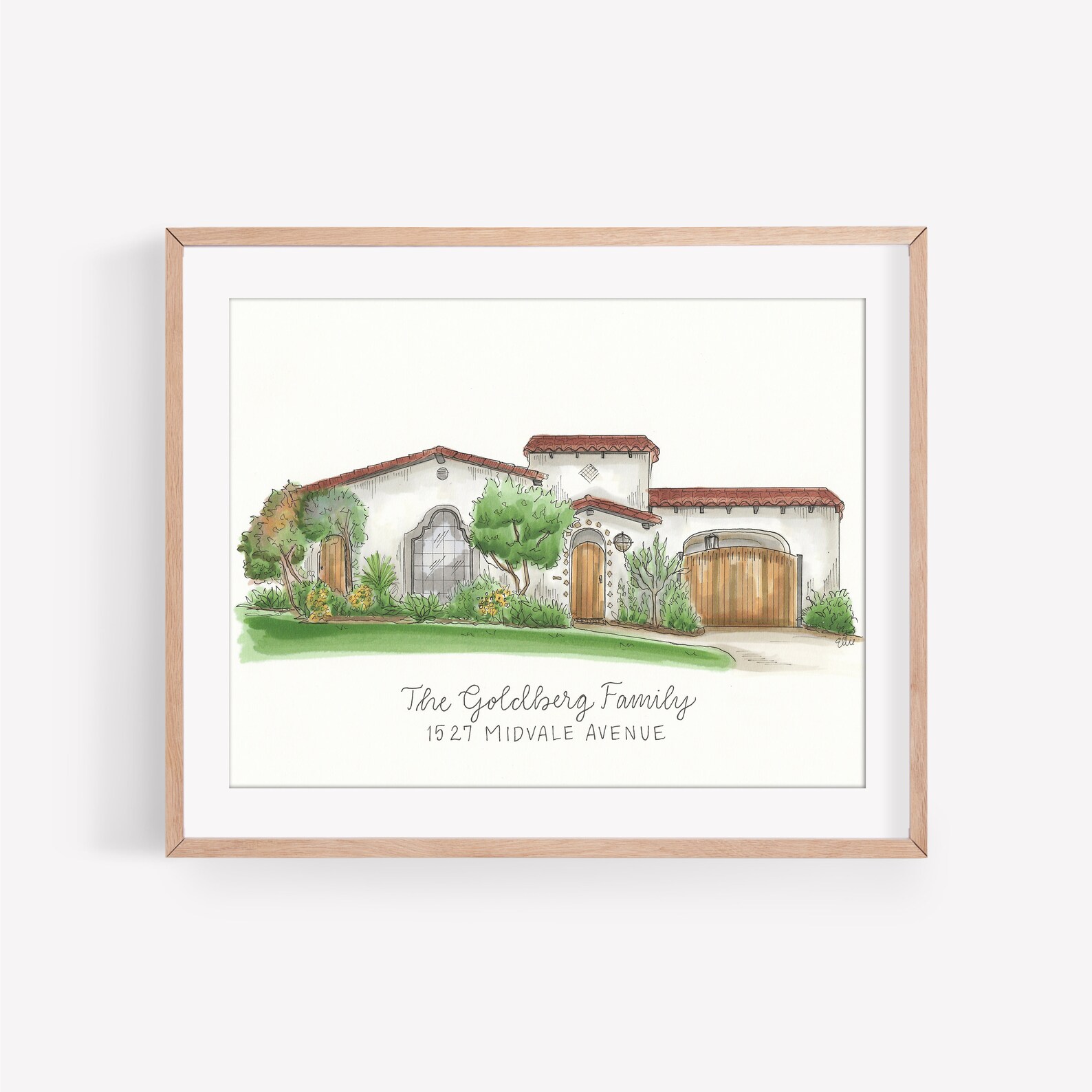Custom House Drawing House Illustration House Painting - Etsy