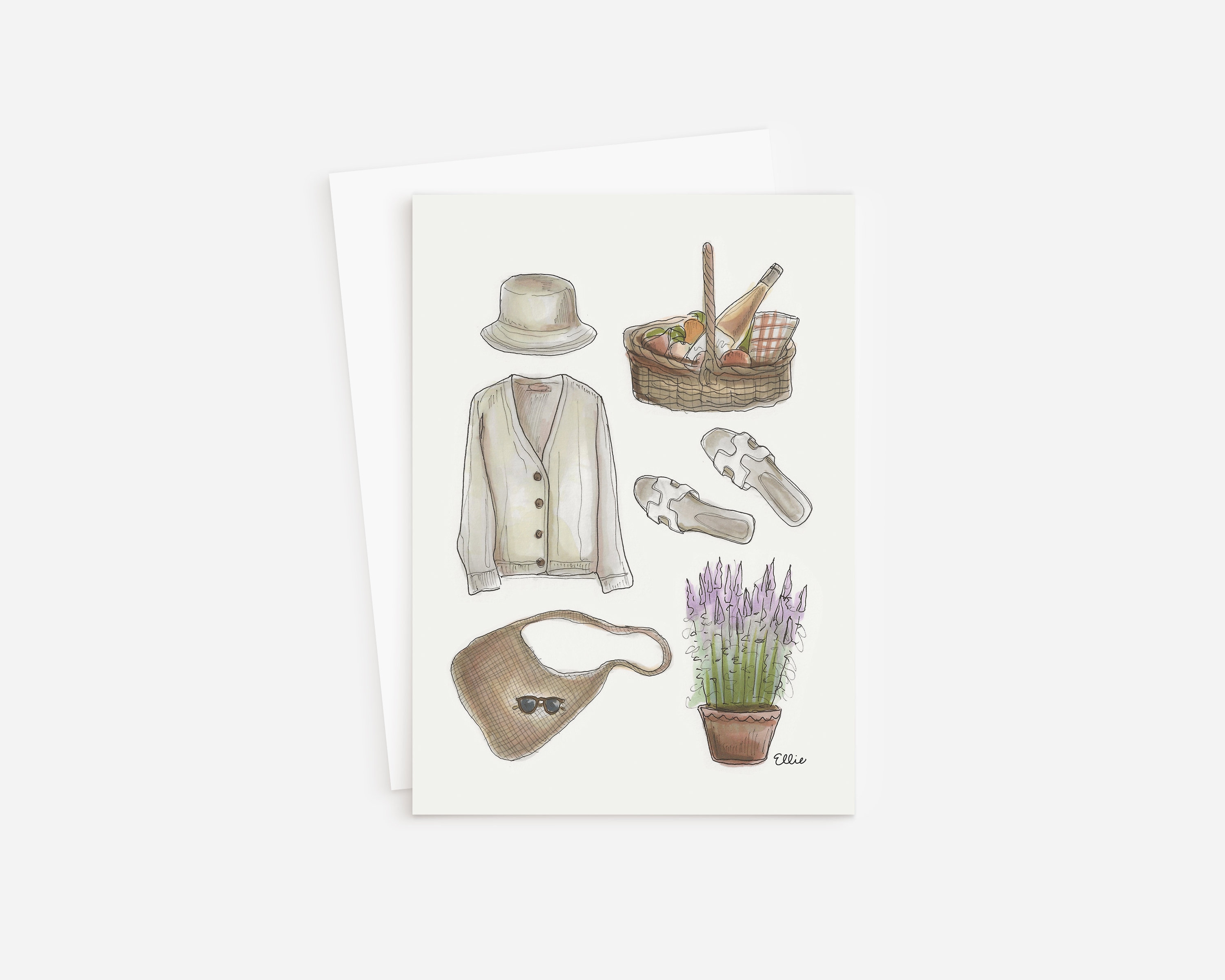 Coastal Grandmother Starter Kit Greeting Card - Etsy