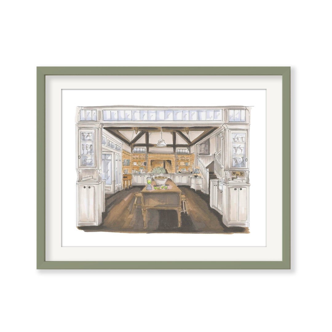 Practical Magic Kitchen Art Print - Etsy